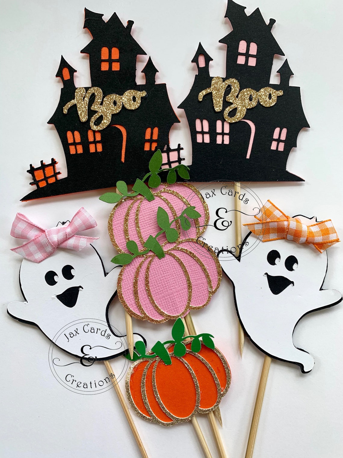 Pumpkin Cake Toppers Fall Birthday Cake Toppers Pumpkin - Etsy