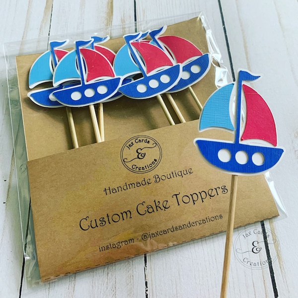 Nautical Cake Topper - Etsy