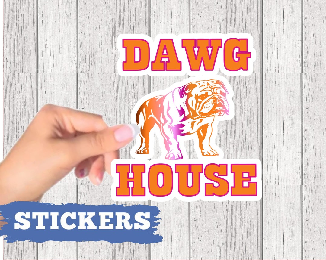 Georgia Decal, Dawghouse Sticker, UGA Sticker, UGA Decal, Georgia Game ...