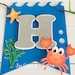 Under the Ocean Banner / Under the Sea Banner / Nautical Banner / Happy ...