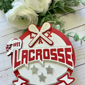 Lacrosse Cake Topper, Lacrosse Sticks, Lacrosse Player, Lacrosse Theme ...