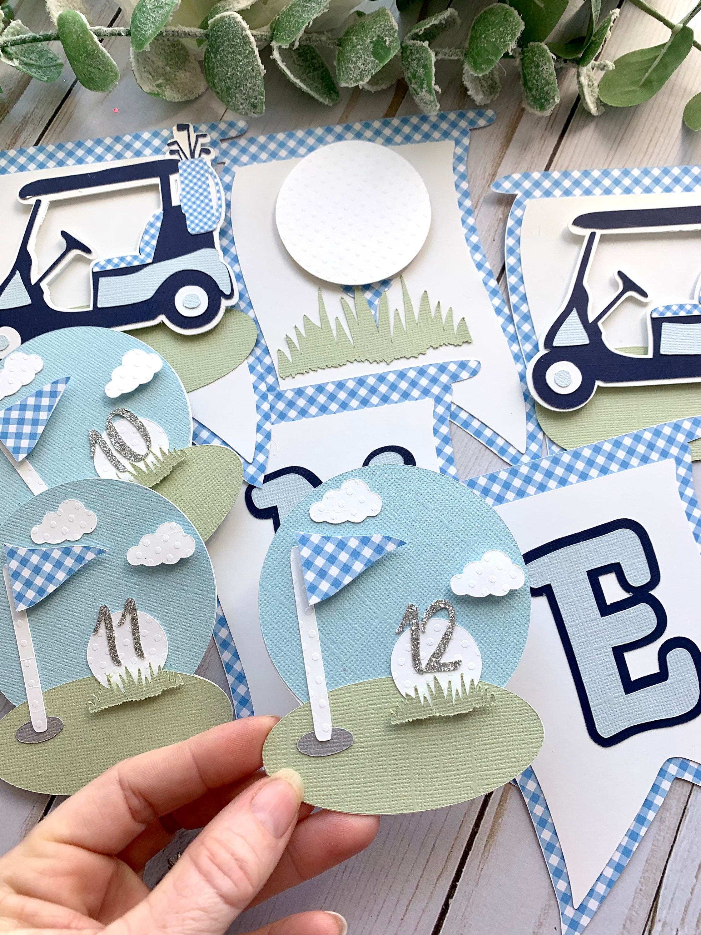 Hole in One Banner, Golf First Birthday, Golf Banner, Hole in One ...