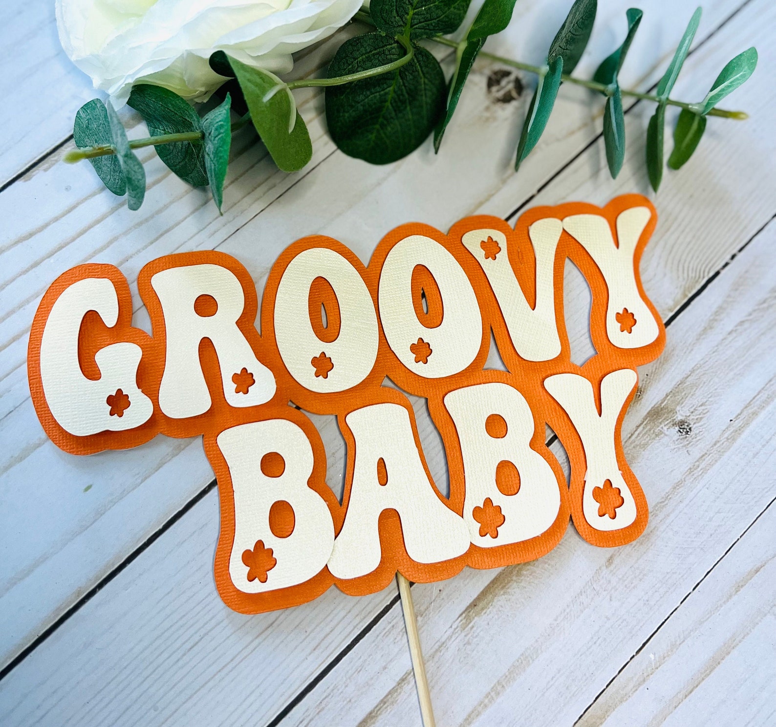 Groovy Baby Groovy Birthday ONE Groovy Baby Table - Etsy