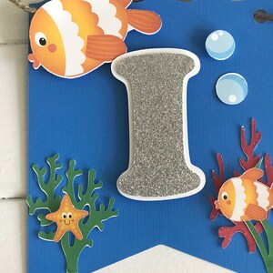 Under the Ocean Banner / Under the Sea Banner / Nautical Banner / Happy ...