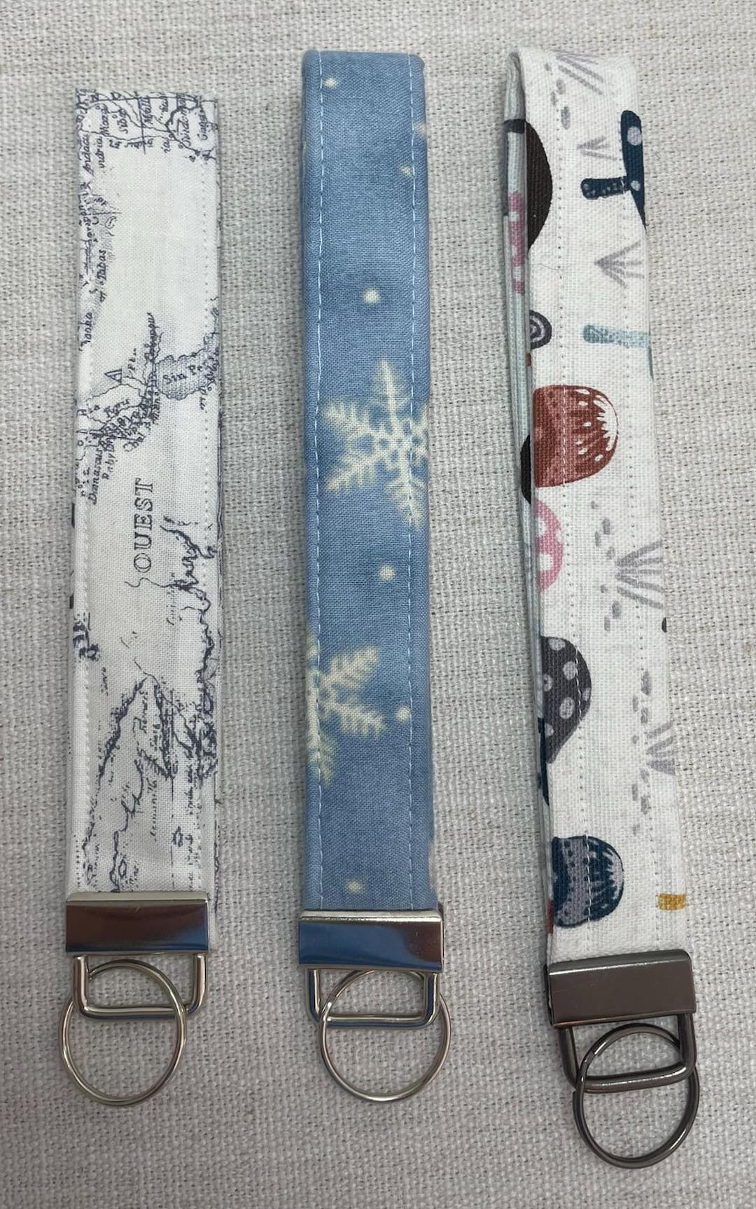 Large Wristlet Key Chain (several Colors) - Etsy