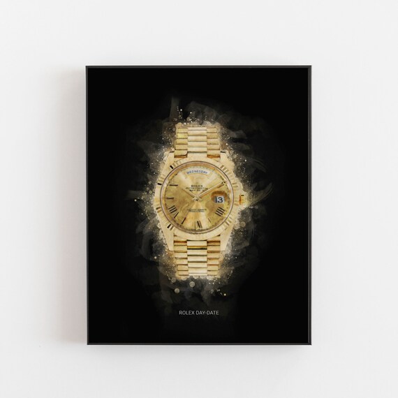 Rolex Day-date Rolex Watch Watch Print Watch Printable | Etsy