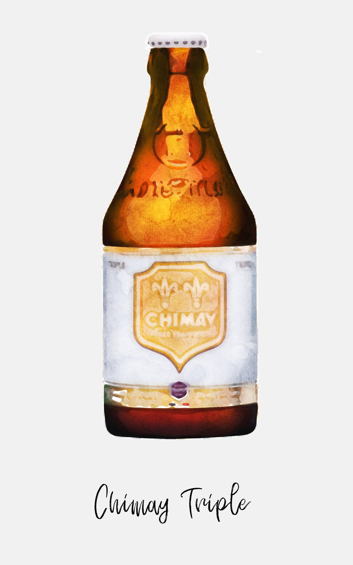 Beer Print Beer Poster Belgian Beer Print Beer Print Set of | Etsy