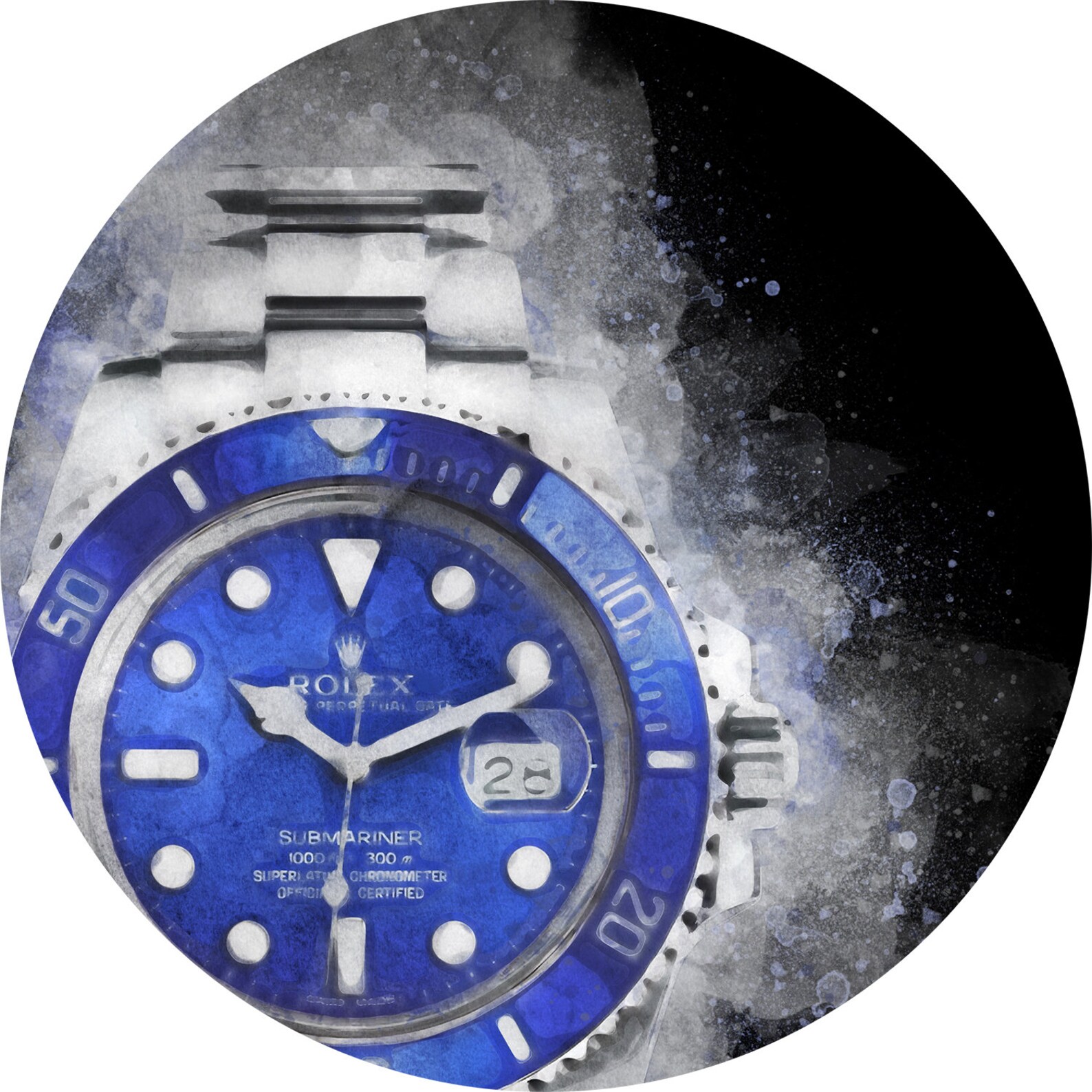 Rolex Submariner Rolex Watch Watch Print Watch Printable - Etsy
