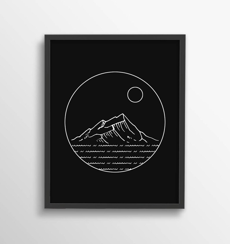 Circle Print, Circle Wall Art, Minimalist, Printable Wall Art ...