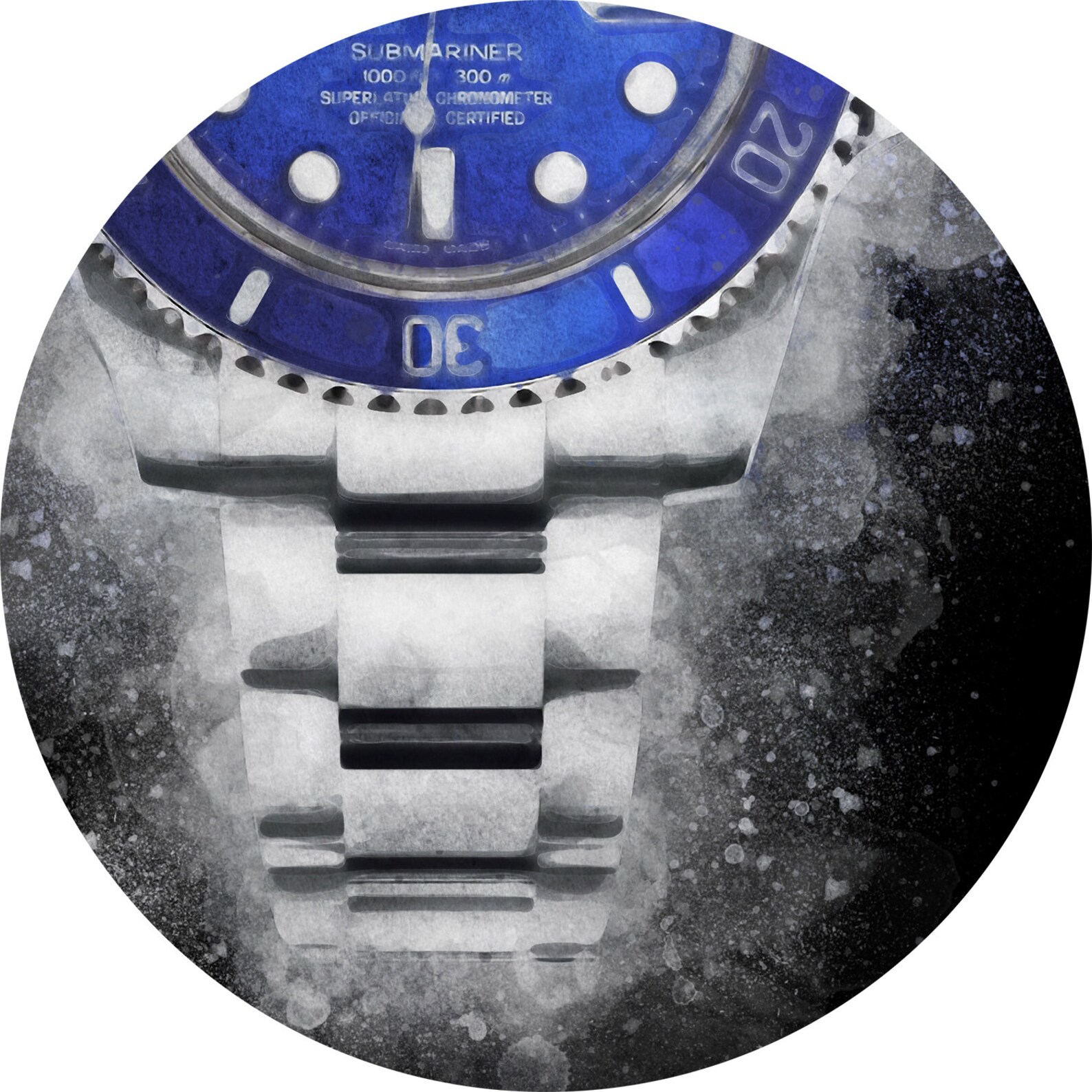 Rolex Submariner Rolex Watch Watch Print Watch Printable - Etsy