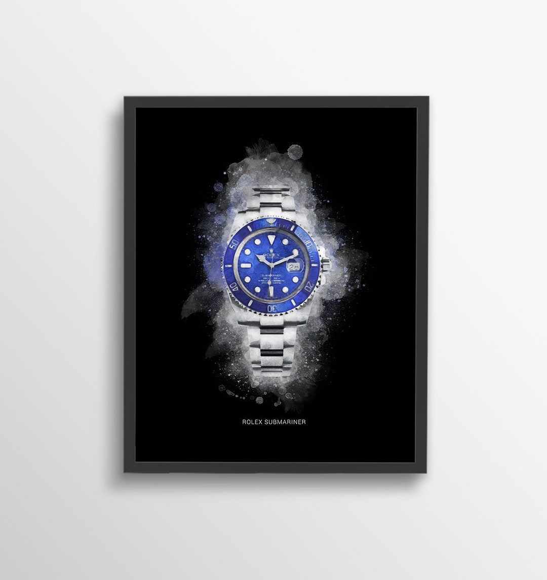 Rolex Submariner Rolex Watch Watch Print Watch Printable - Etsy