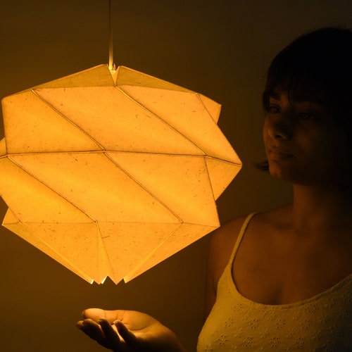 Cocoon DIY Paper Lampshade Instant PDF Download - Etsy