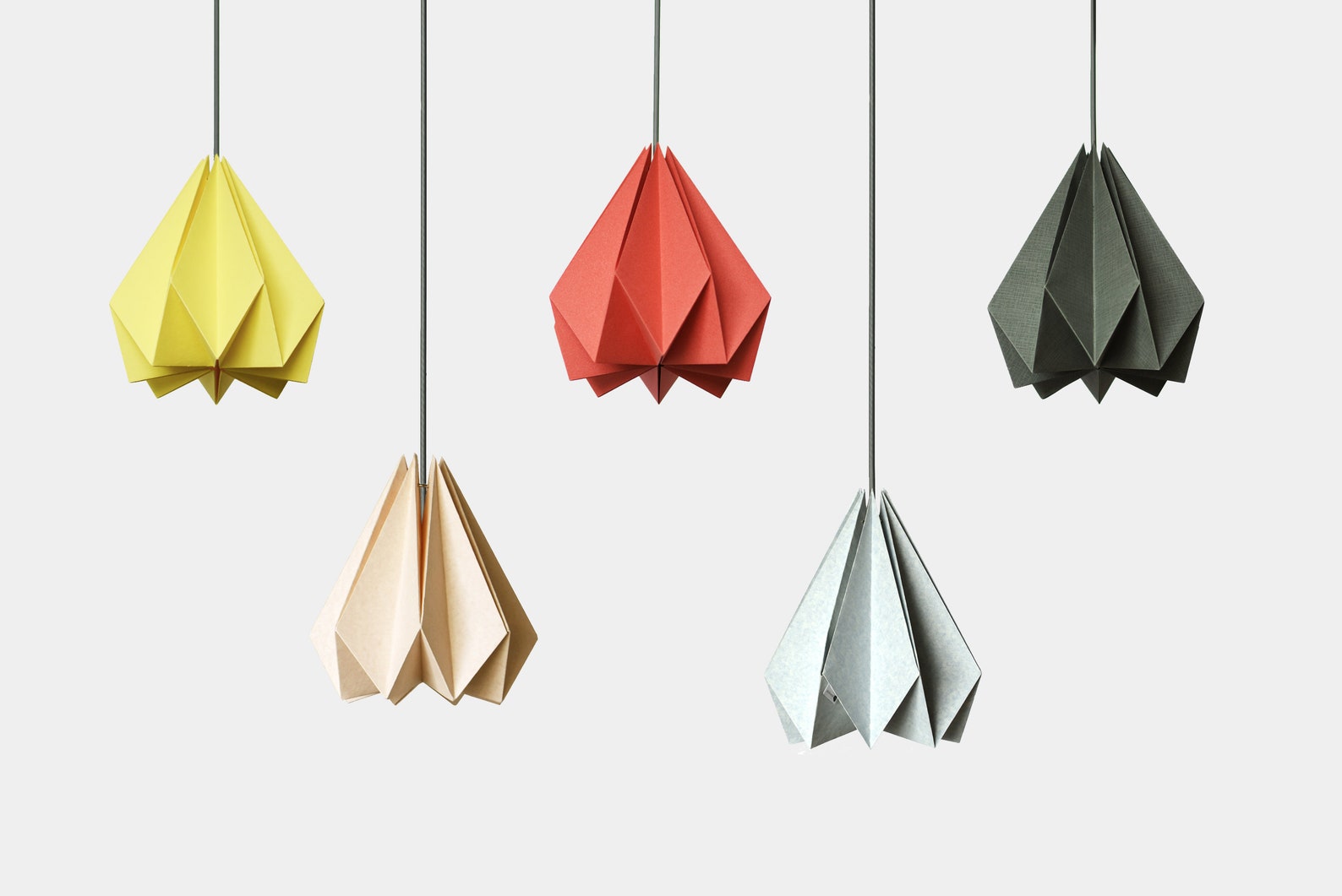 Brownfolds Paper Origami Lamp Shade Vanilla Bliss Single Pack - Etsy UK