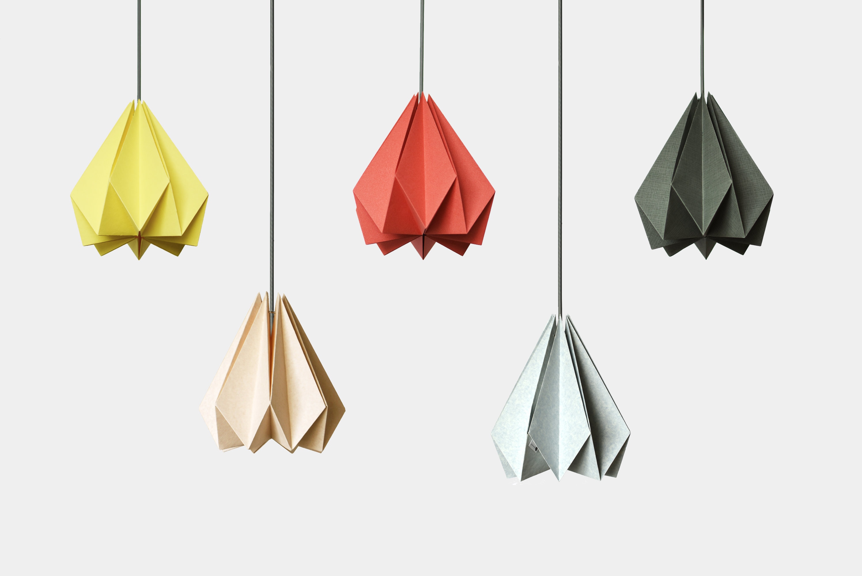 Brownfolds Paper Origami Lamp Shade Vanilla Bliss Single Pack | Etsy