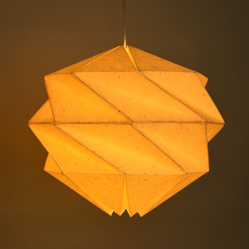 Cocoon DIY Paper Lampshade Instant PDF Download - Etsy