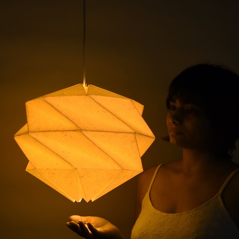 Cocoon DIY Paper Lampshade Instant PDF Download - Etsy