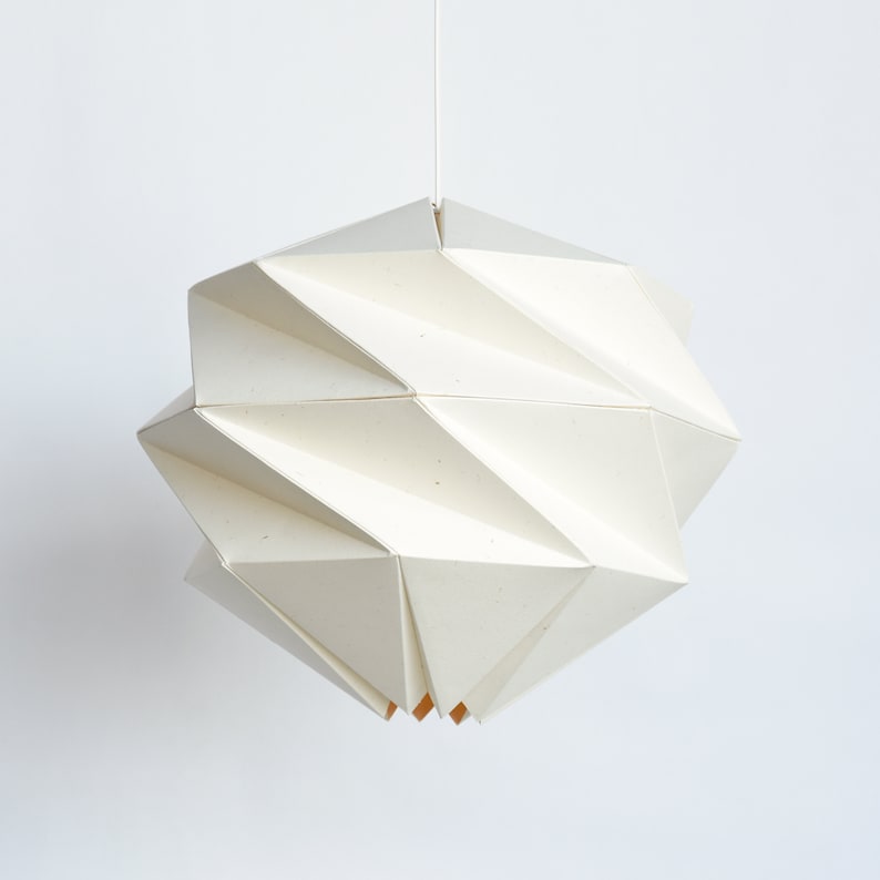 Cocoon DIY Paper Lampshade Instant PDF Download - Etsy