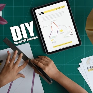 Cocoon - DIY Paper Lampshade | Instant PDF Download - Etsy