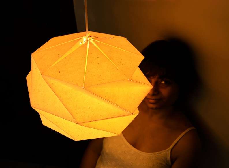 Cocoon DIY Paper Lampshade Instant PDF Download - Etsy