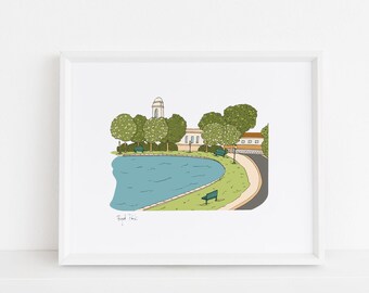 Bryan Park Richmond Print - Etsy