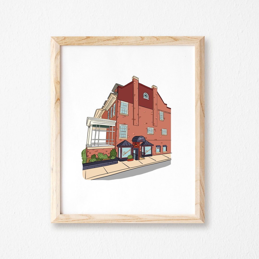 Chiocca's Print || RVA Restaurant Art || Richmond, Va Food Prints - Etsy