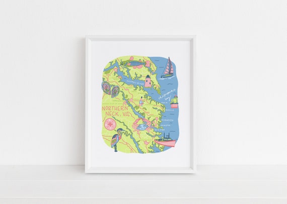 Northern Neck Virginia Map