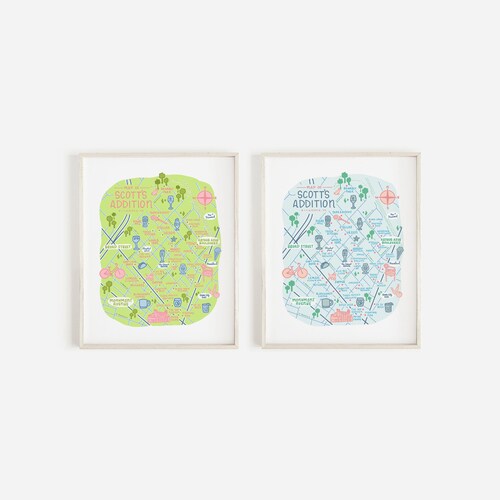 Drinks of Richmond Print RVA Wall Art Downtown Richmond - Etsy