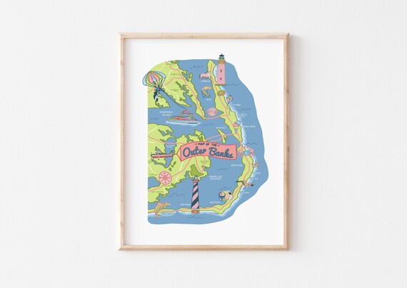 Outer Banks Zip Code Map