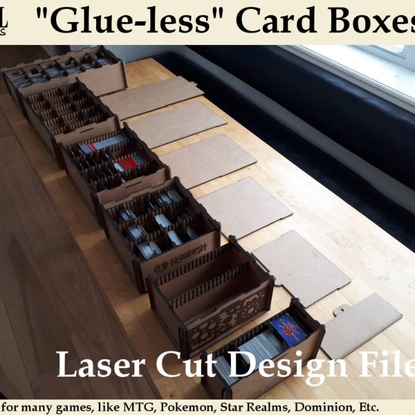 Laser Cut Deck Box - Etsy