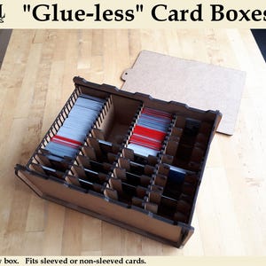 Card Box - Laser Cut Design Files - for MTG, Dominion, Pokemon, Star ...