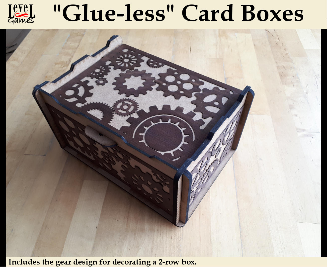 Card Box Laser Cut Design Files for MTG Dominion | Etsy