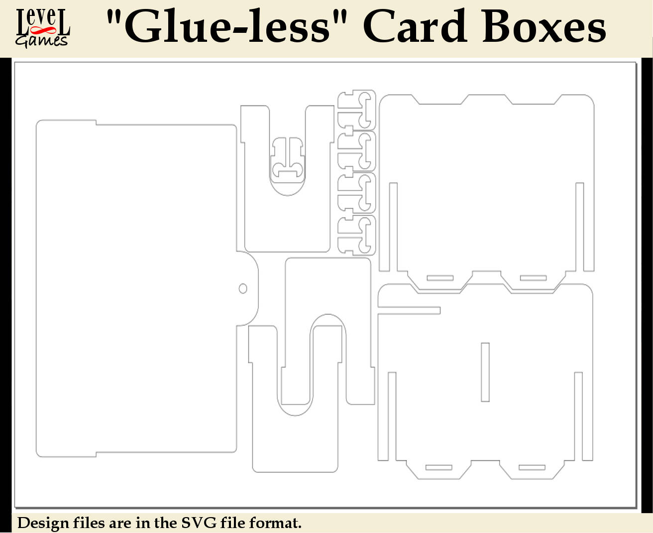 Card Box - Laser Cut Design Files - for MTG, Dominion, Pokemon, Star ...