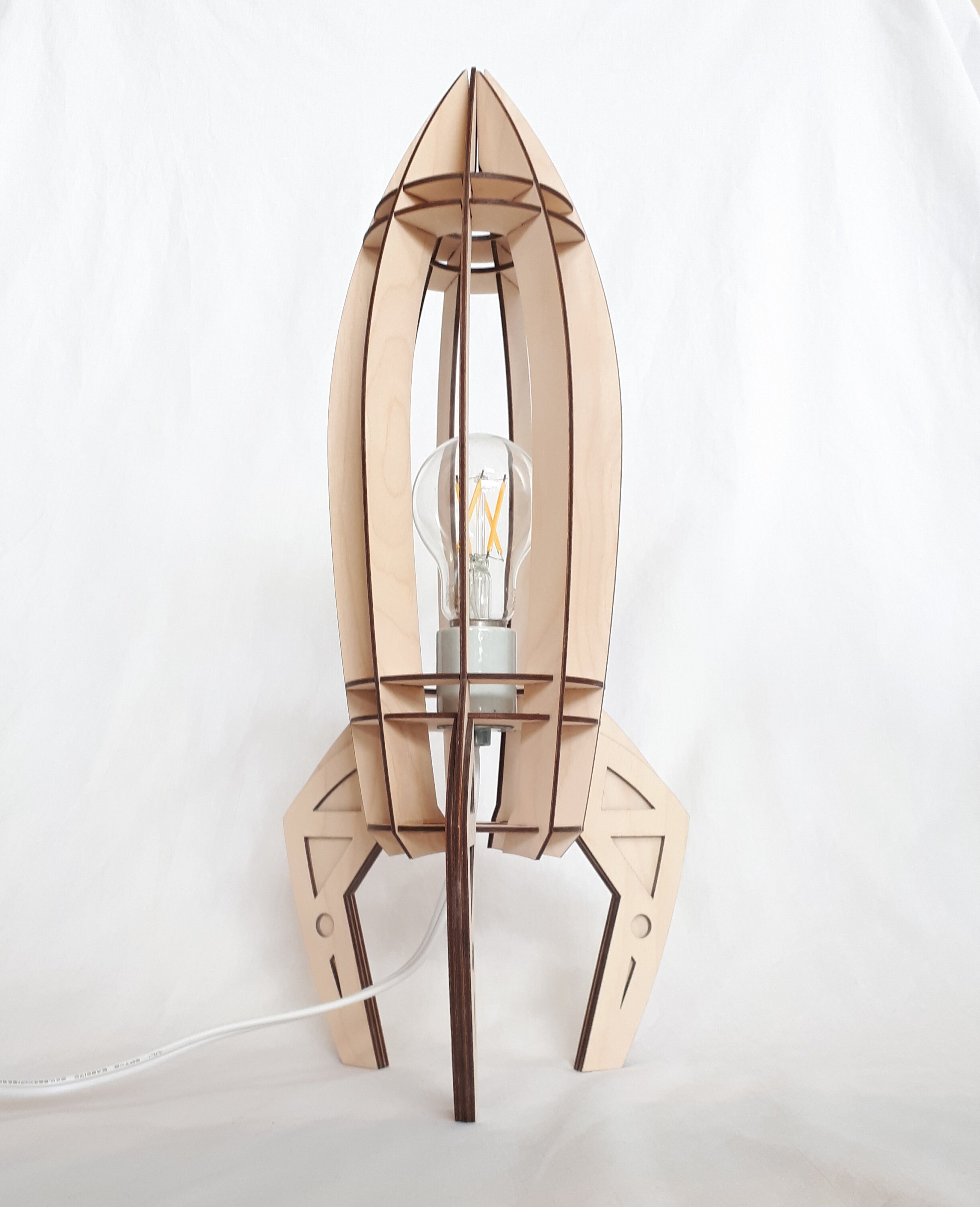 Rocket Lamp Laser Cutter Files | Etsy