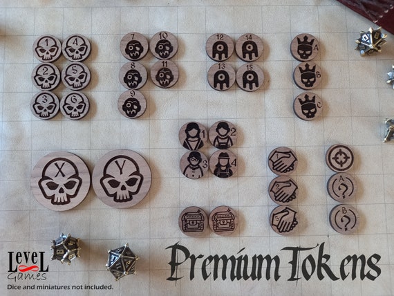 Premium Monster Ally NPC Token Set RPG DND Pathfinder - Etsy