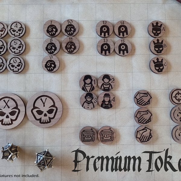 Dnd Mini Tokens - Etsy