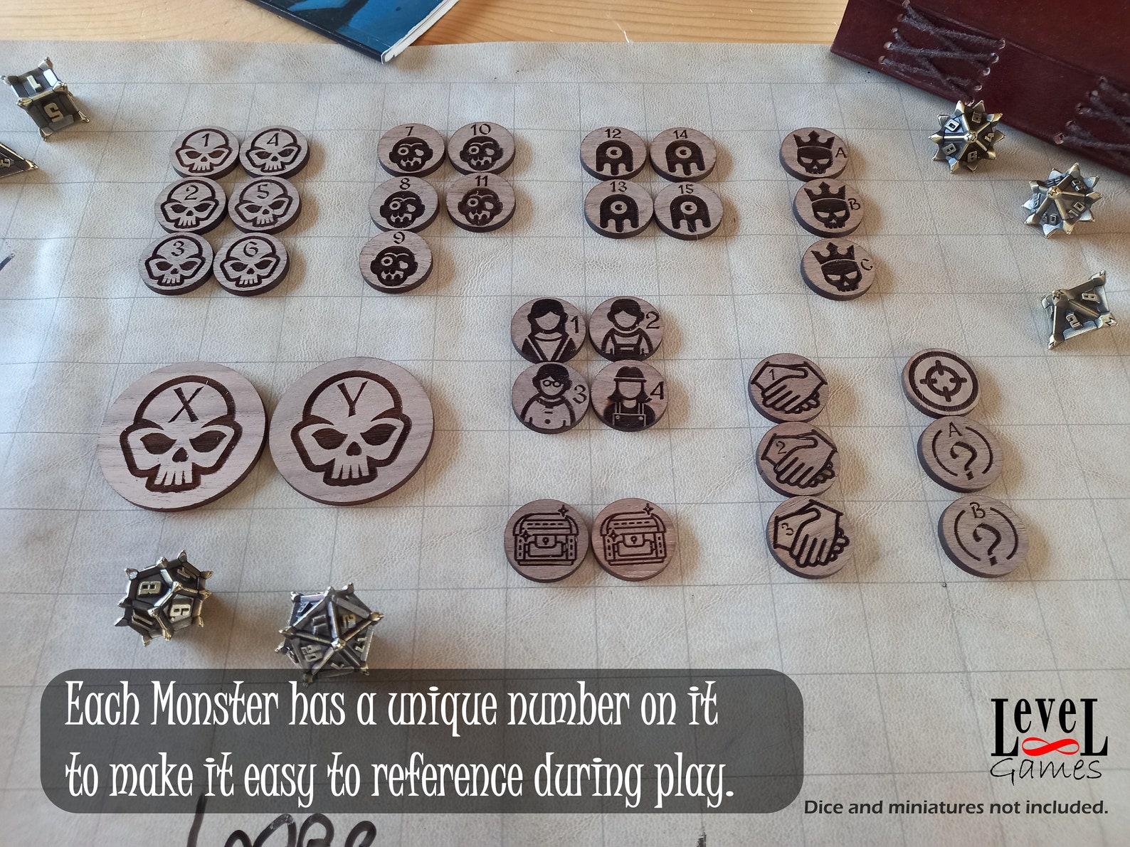 Premium Monster Ally NPC Token Set RPG DND Pathfinder - Etsy