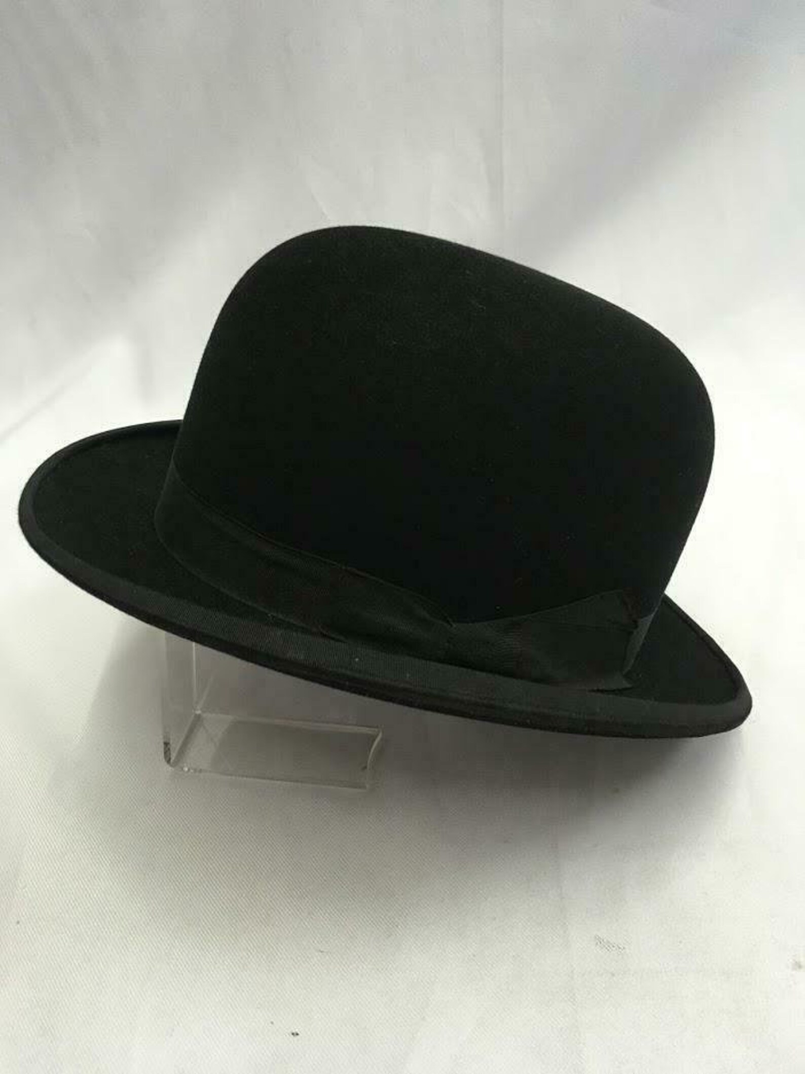 Vintage Bowler Hat Moores 1930s 21.5 