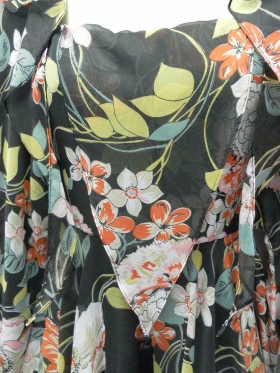 Vintage Jean Varon Designer Maxi Dress 1970s Boho Des… - Gem