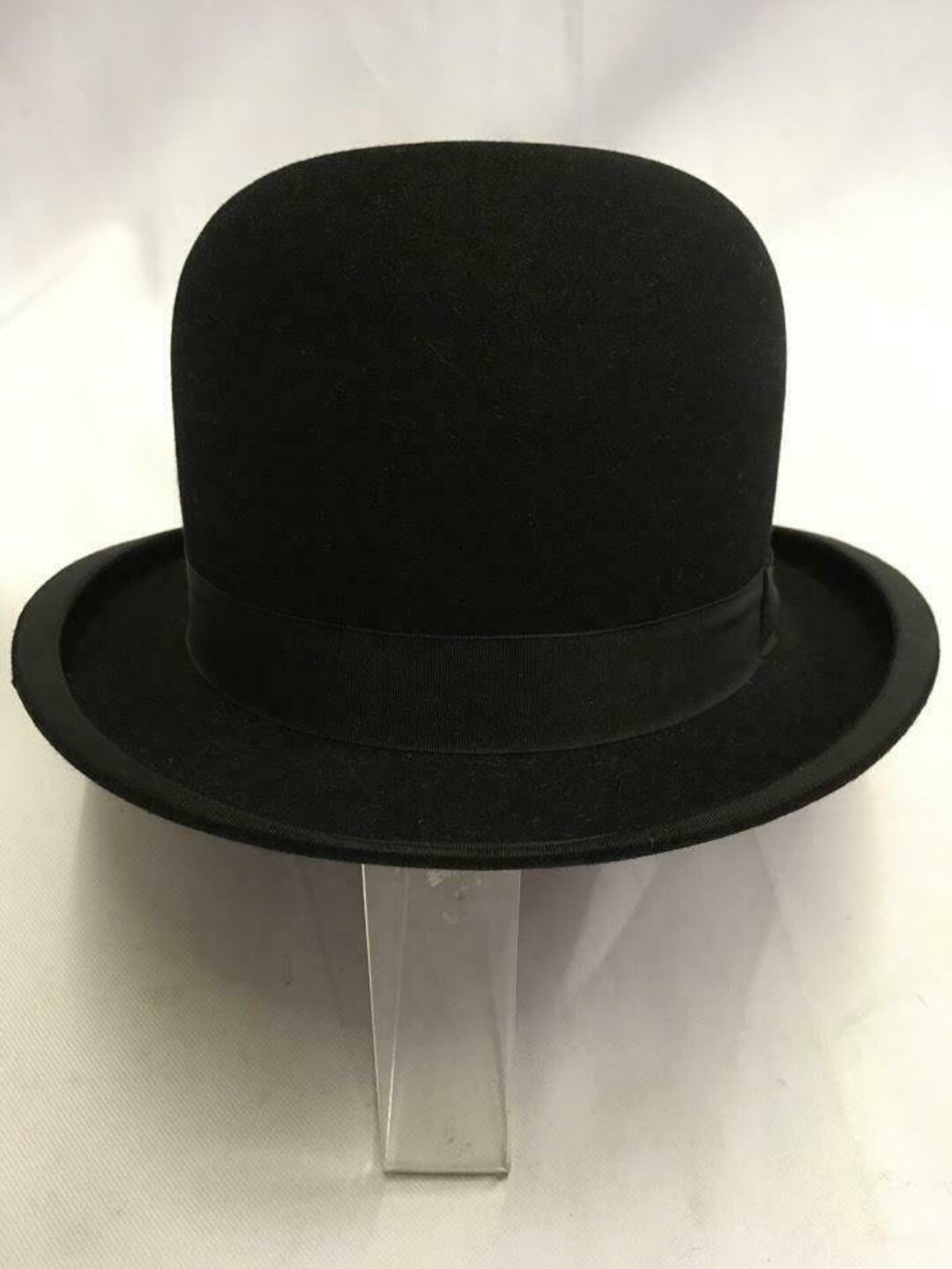 Vintage Bowler Hat Moores 1930s 21.5 55 Cm Black - Etsy