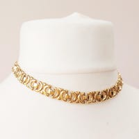 Vintage Bcbg Max Azria Silver Plated Choker Etsy