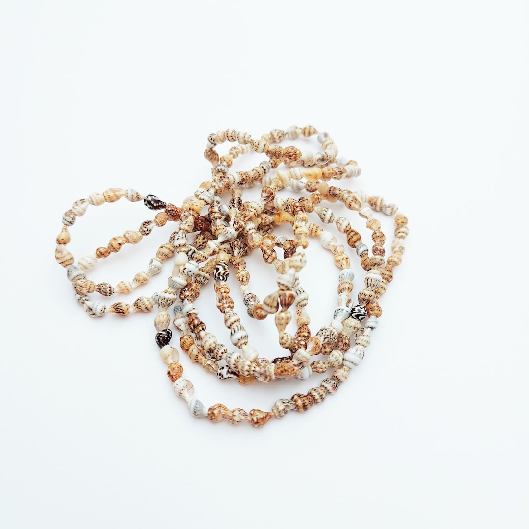 Antique Shell Necklace Very Long Shell Necklace Excellent - Etsy