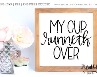 My cup runneth over | Etsy