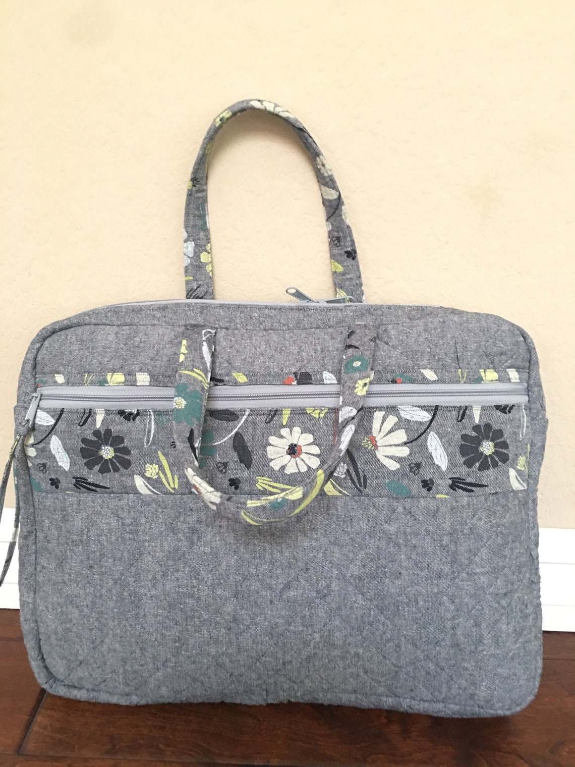 Quilted Laptop Tote/carry All | Etsy