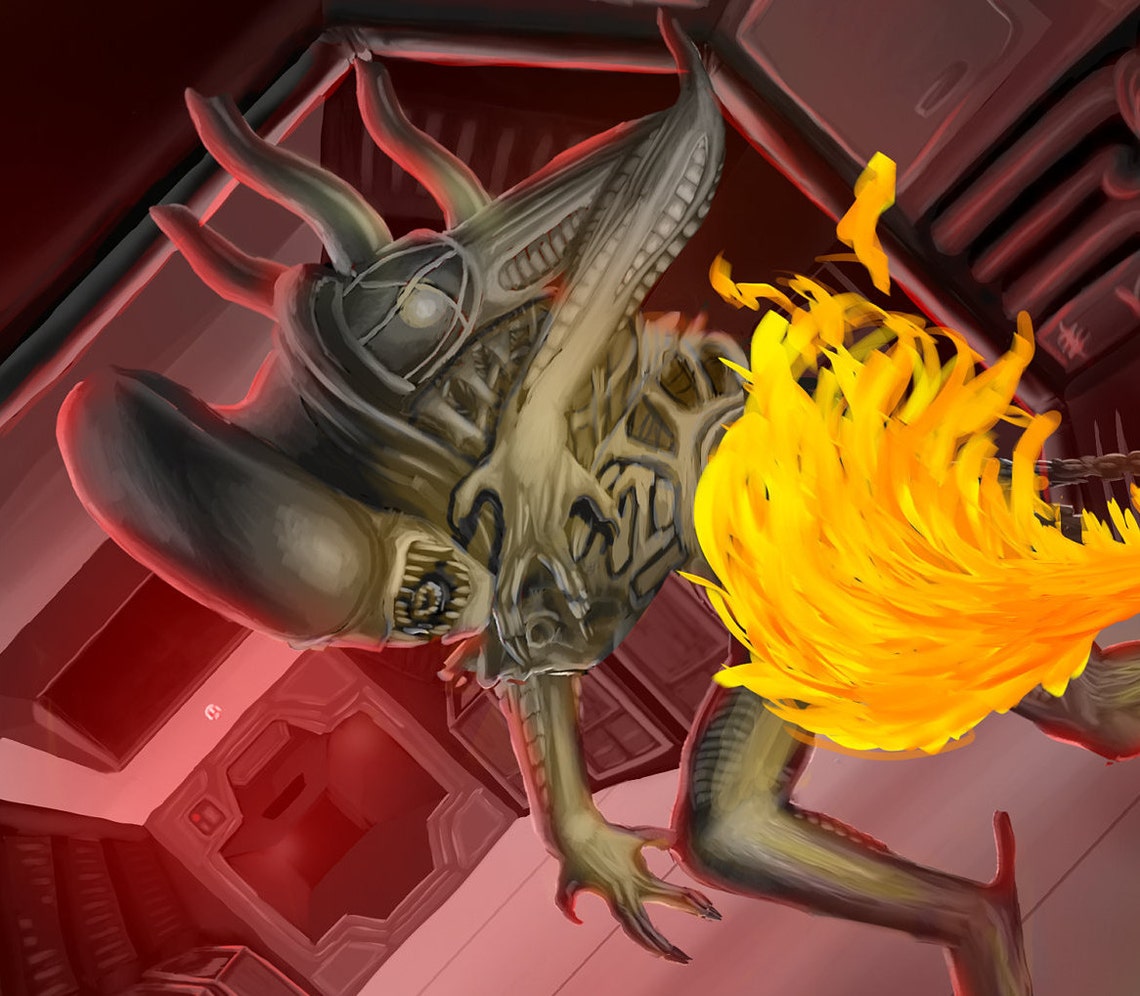 Alien isolation Franchise Fan Art - Etsy