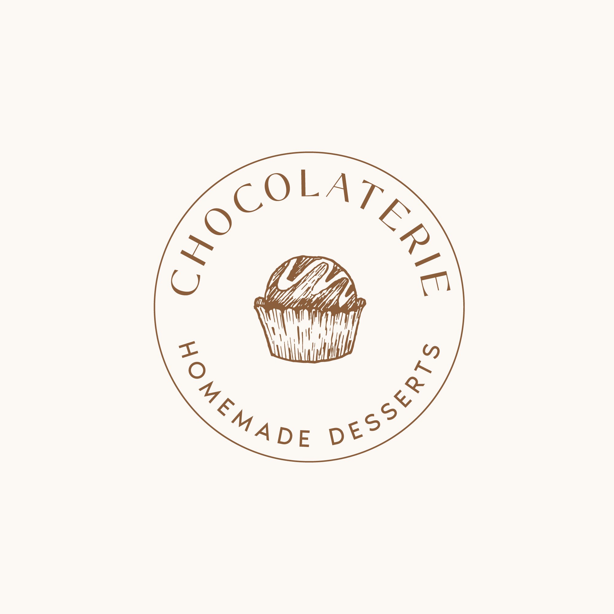 Paper Paper & Party Supplies Pastry | Praline Pre-Made Logo Design ...