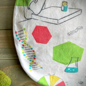 Bib | Retro Science Baby Bib | Geeky Nerdy Scientist Chemist Biologist ...