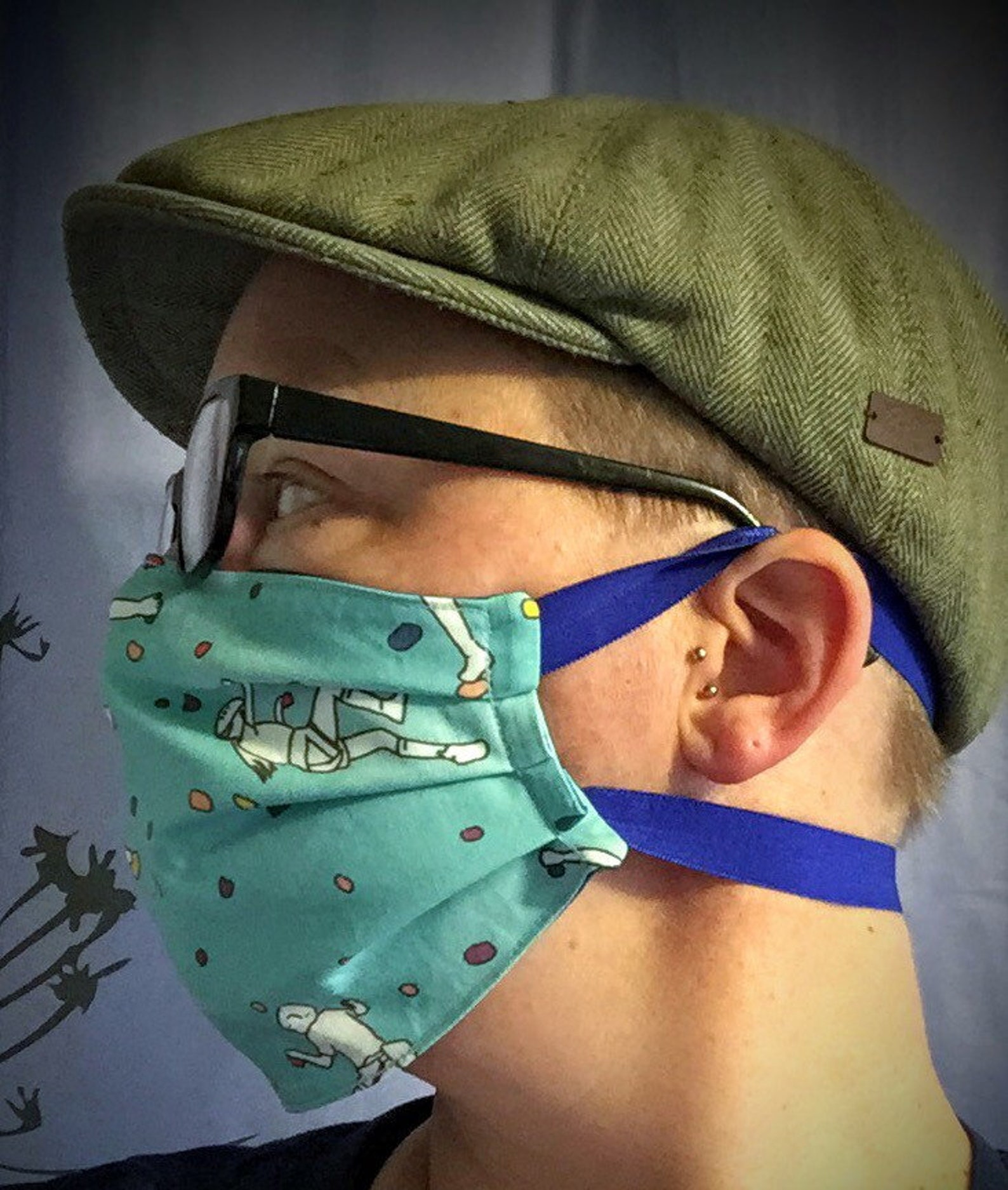 Face Mask Rock Climber Face Mask Climbing Bouldering - Etsy UK