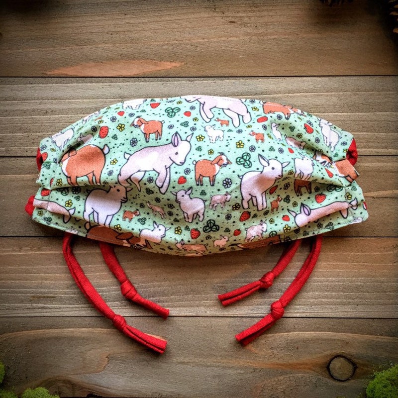 Farm Animal Mask - Etsy
