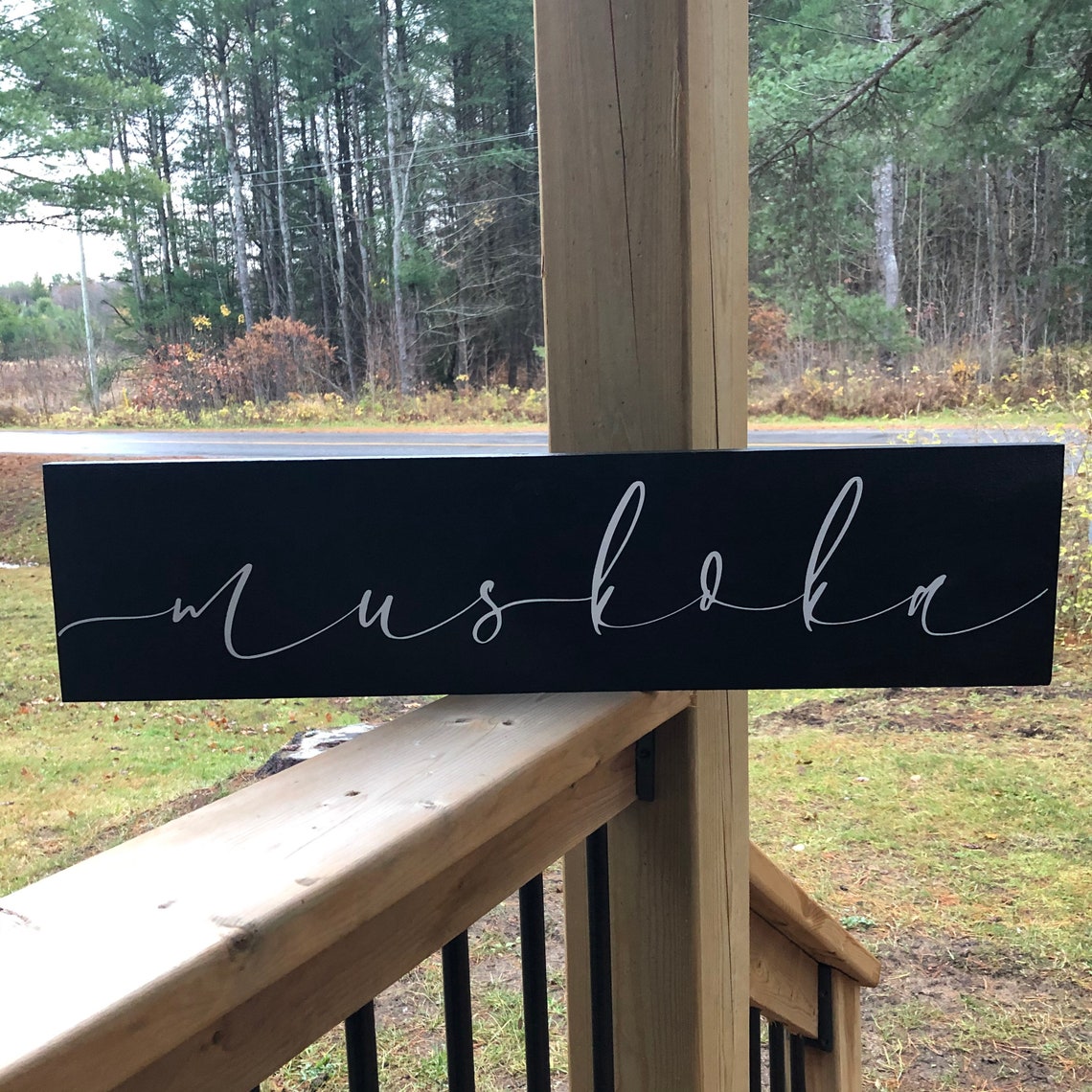 Muskoka Sign Wood Sign | Etsy