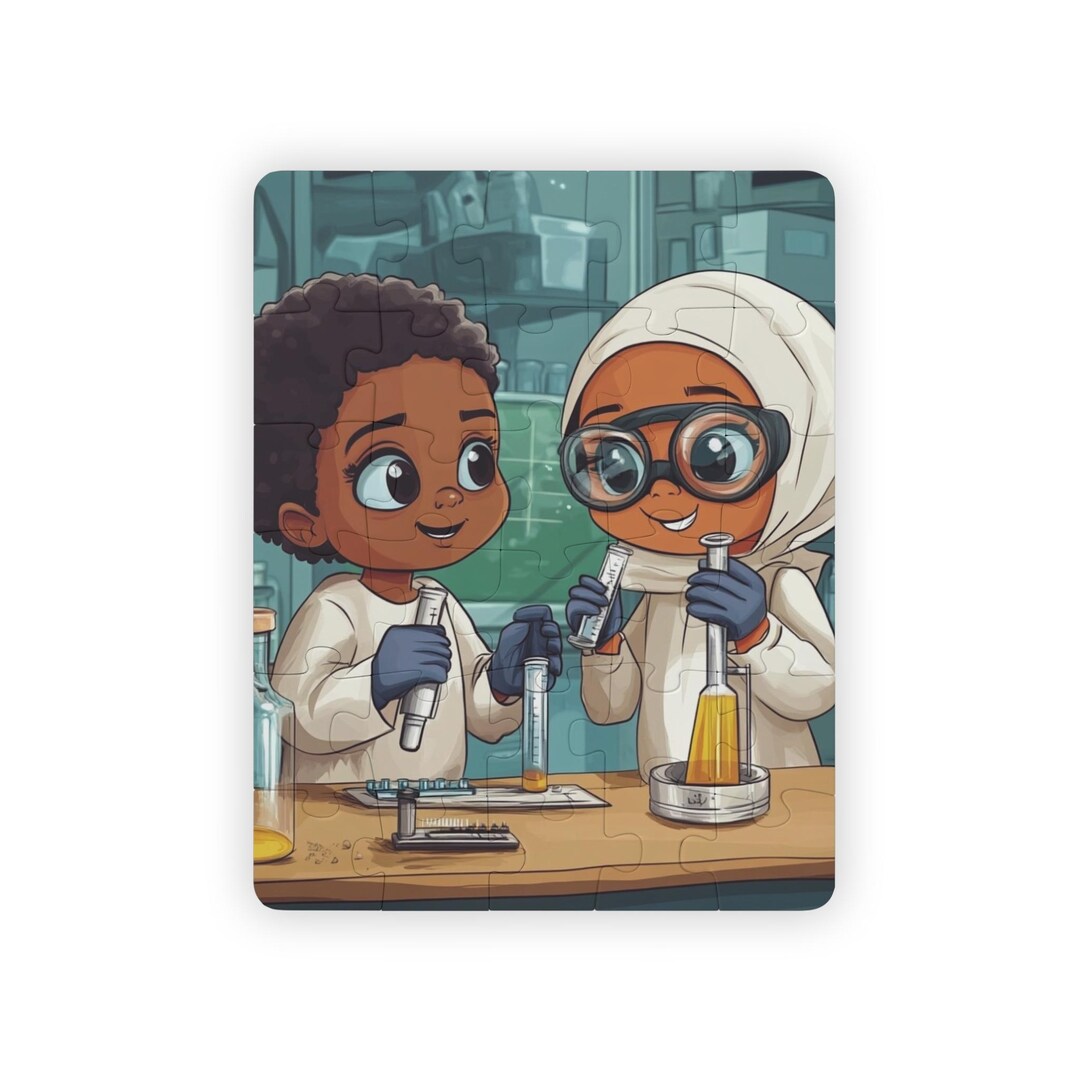 Kids' Puzzle, 30-piece - Diverse Scientist Girls Jigsaw Puzzle ...